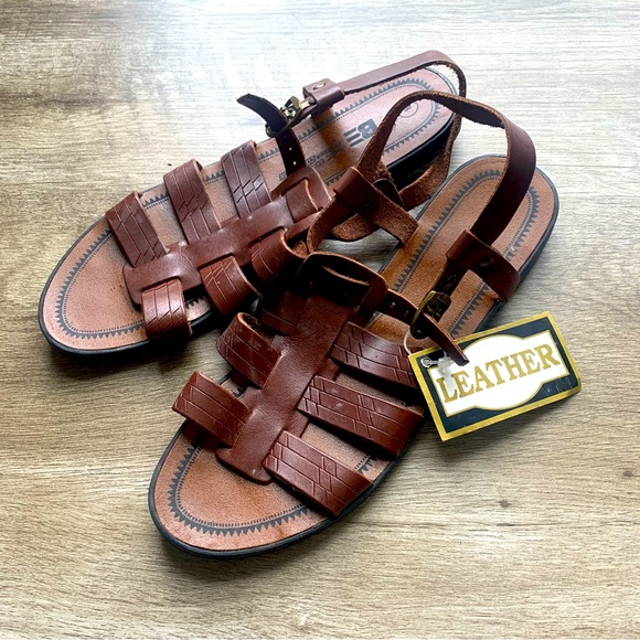 Basic Editions | Shoes | Basic Editions Leather Collection Strappy ...